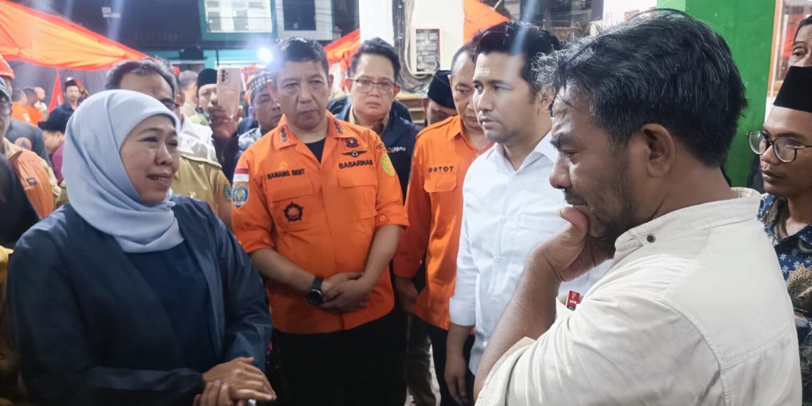 Gubernur Jatim Khofifah Tanggung Biaya Perawatan Korban Ambruknya Mushola Ponpes Al Khoziny ...